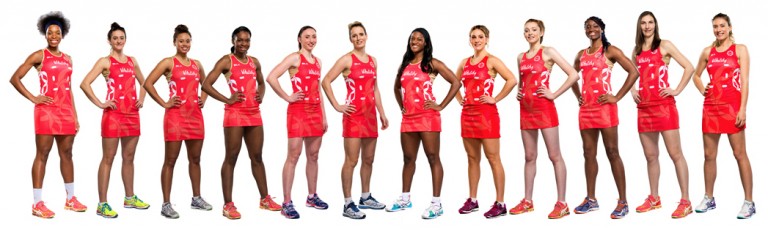 Go Girl are Proud Sponsors of England Netball