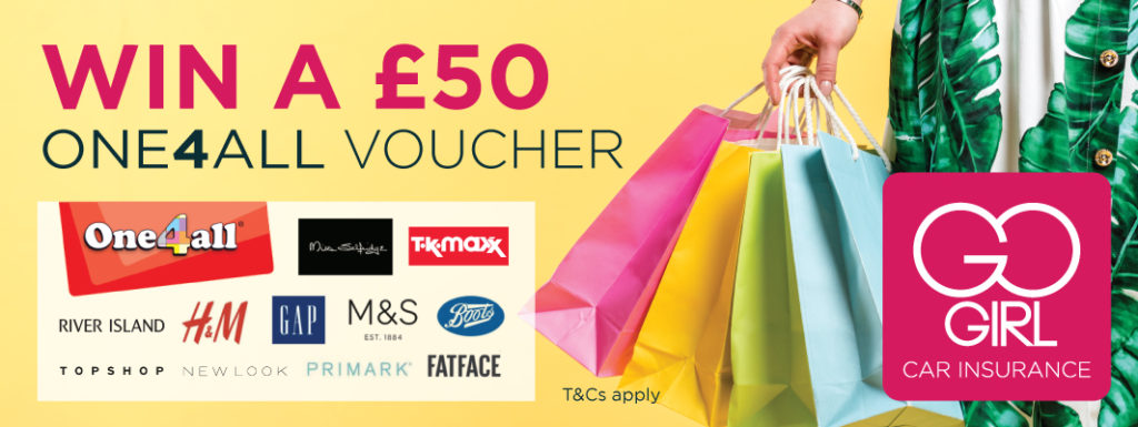 Win a £50 One4all voucher - Go Girl Car Insurance
