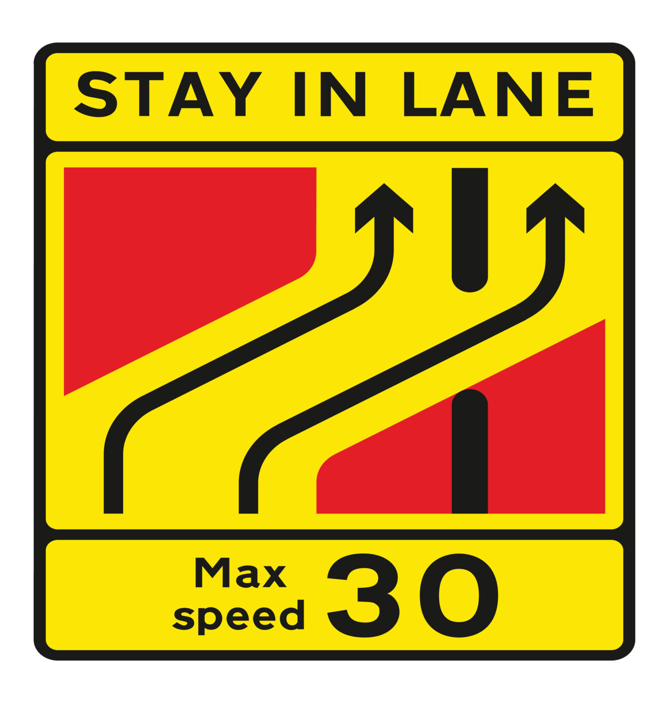 What Is A Contraflow Traffic System Sign ions Go Girl